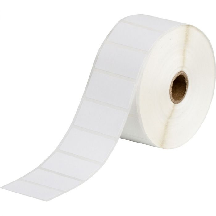 Polypropylene Label-2.00"x1.00"-White-2000/RL 1" Core