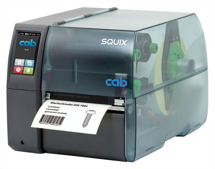 cab SQUIX 6.3/300P Printer-300 dpi (Peel and Present) | Dasco