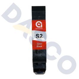 Anser S2 Black Ink Cartridge (32ml) Solvent Based | Dasco