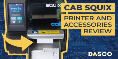 Cab Squix 4 / 300 M Printer - 300 dpi - Center Aligned | Peak Technologies