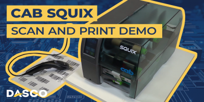 Cab Squix 4 / 300 P Printer - 300 dpi - Peel and Present | Peak ...