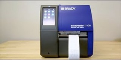 Brady i7100 Industrial Printer Peel Model - 600 dpi | Peak Technologies